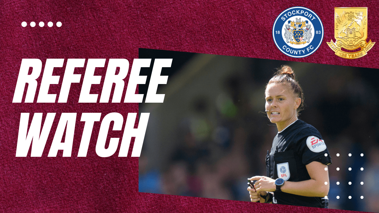 Referee Watch – Rebecca Welch – Cobblers Past